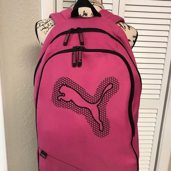 Puma | Bags | Sold Puma Pink Backpack | Poshmark
